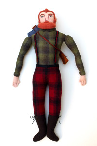 Lumberjack with red hair | Doll