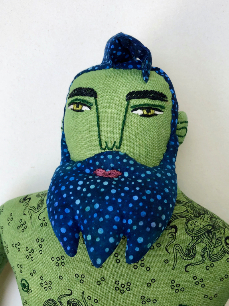 Green Merman | Doll