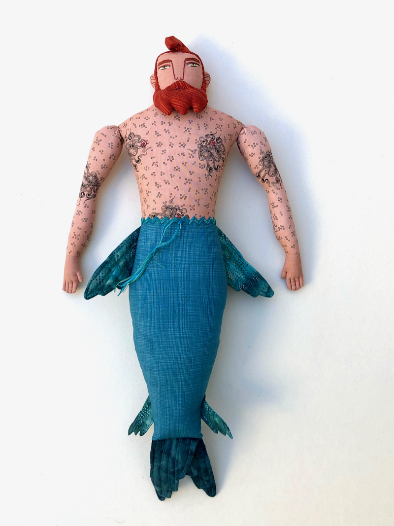 Red-Haired Merman | Doll