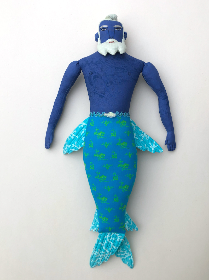 Another Blue Merman | Doll