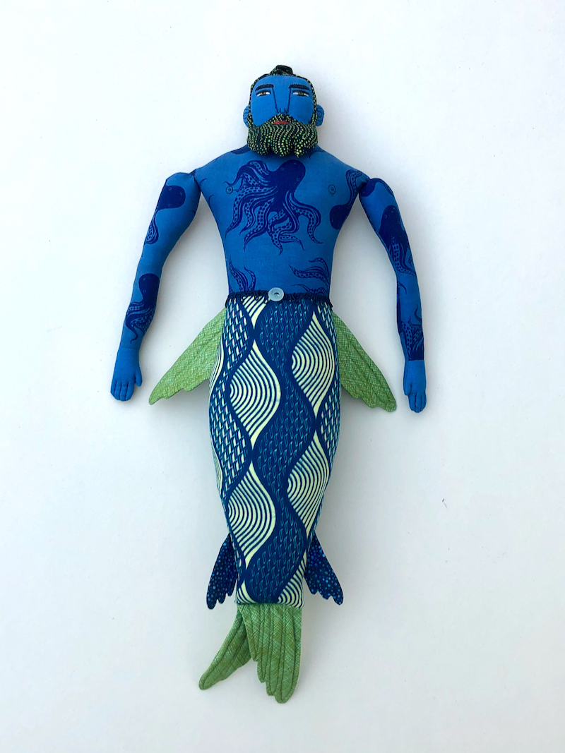 Last Merman, another Blue | Doll