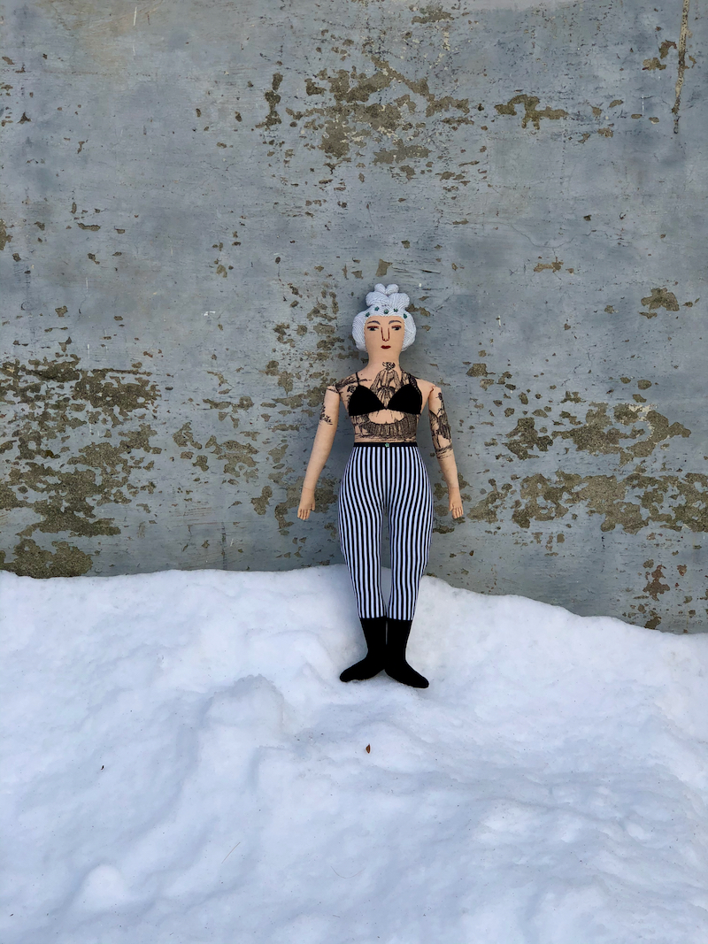 Snow Crone Lady | Doll