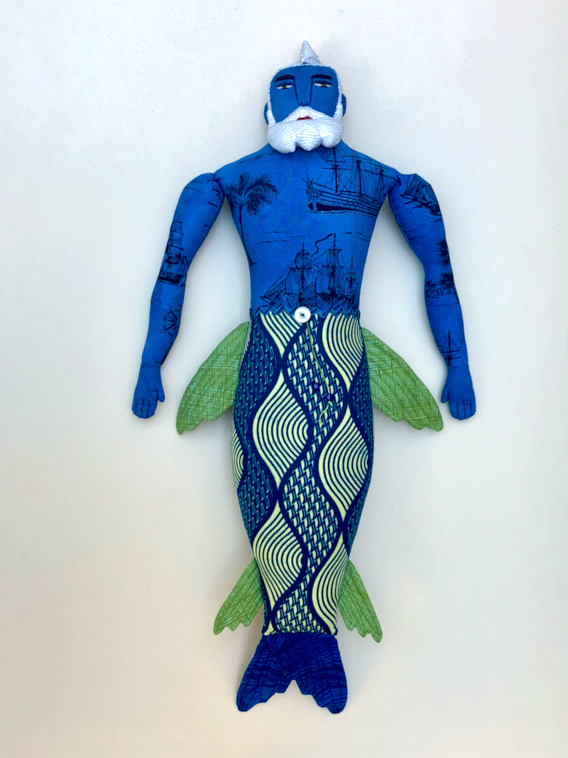 and a Blue Merman | Doll