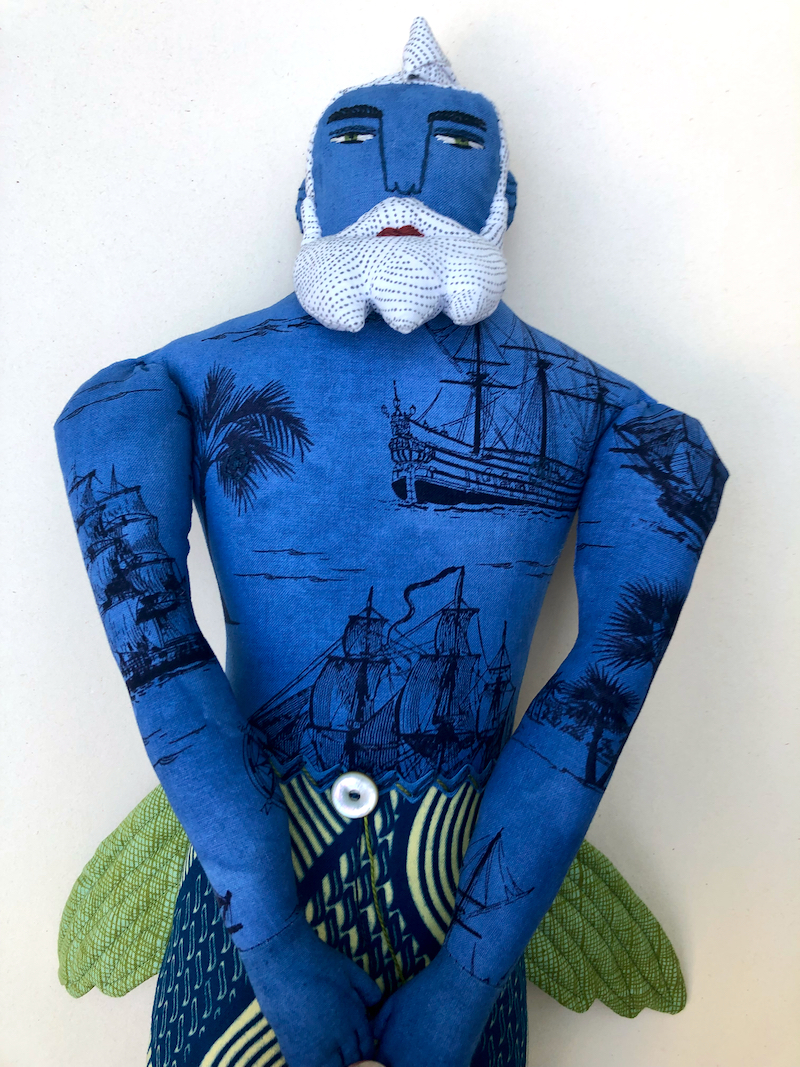 and a Blue Merman | Doll