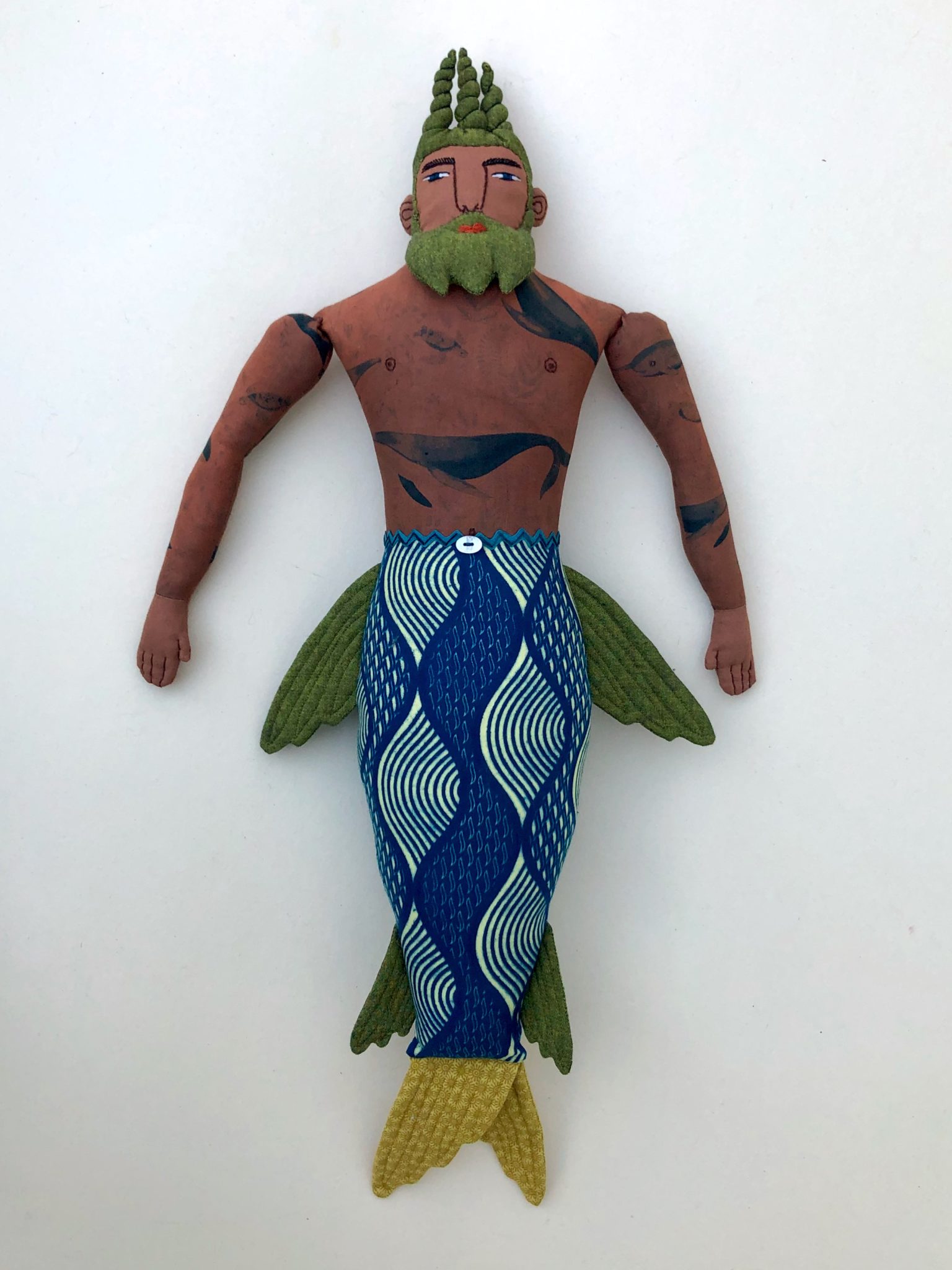 Another Merman with Whales | Doll