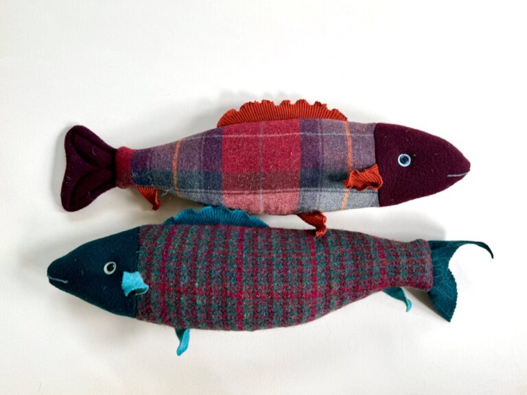 Red and Green Fish | Doll