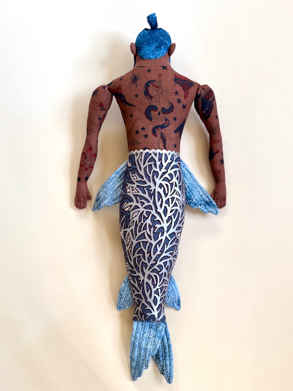 Silver-y Tailed Merman | Doll